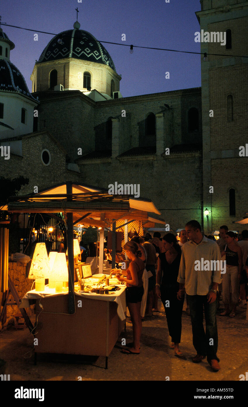 Altea night alicante costa blanca hi-res stock photography and images ...