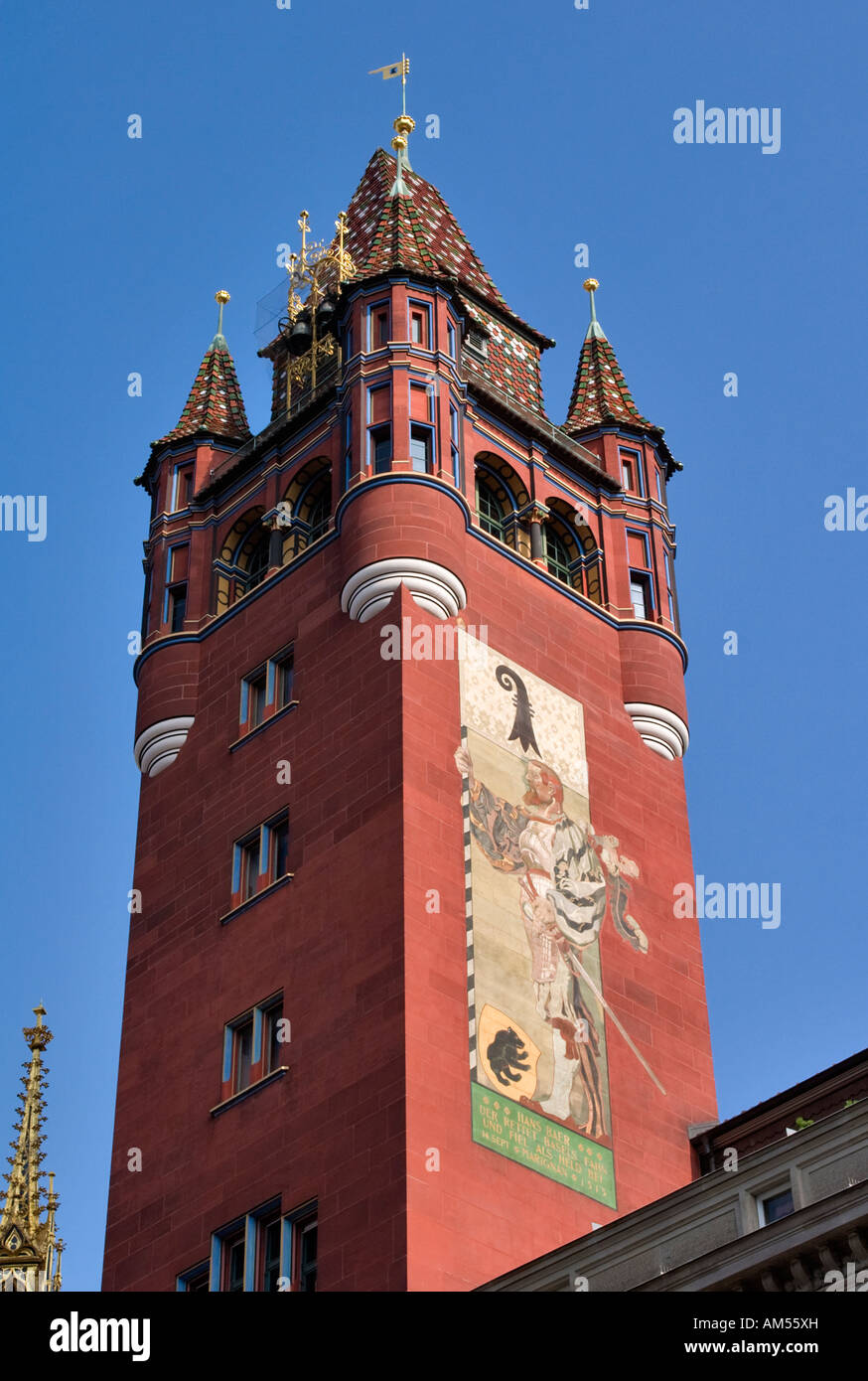 Hans bock basel town hall hi-res stock photography and images - Alamy