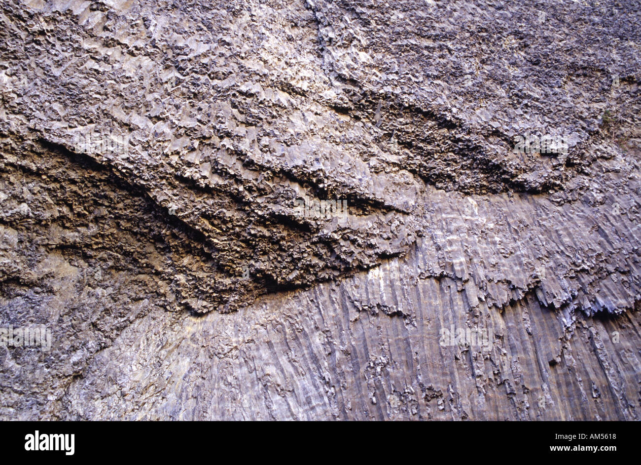 Basalt rockface rock face hi-res stock photography and images - Alamy