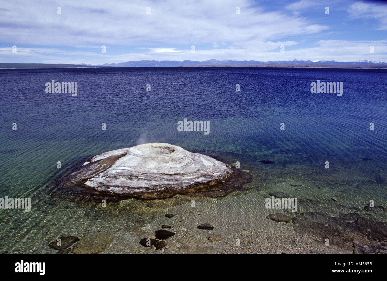 Beach geyser yellowstone hi-res stock photography and images - Alamy