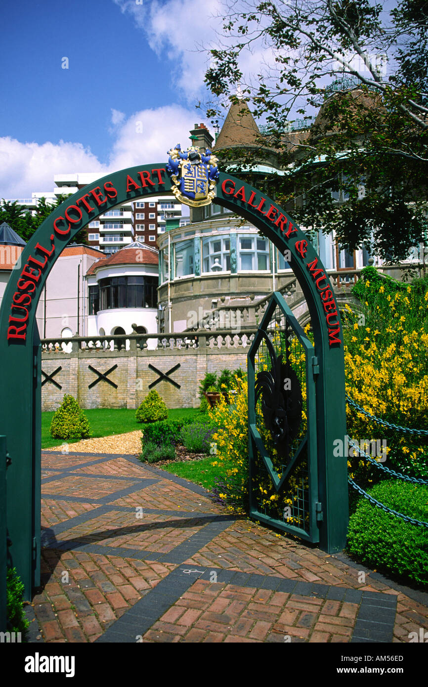 Russell Cotes Art Gallery and Museum Bournemouth Dorset England Stock ...