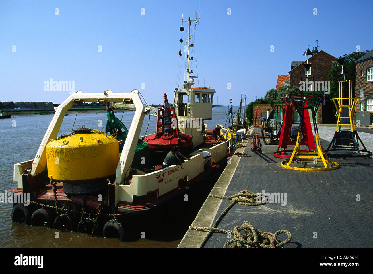 Buoy maintenance vessel hi-res stock photography and images - Alamy