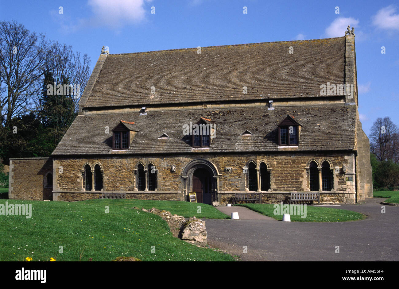 Great Hall of the castle Oakham Rutland England Stock Photo - Alamy