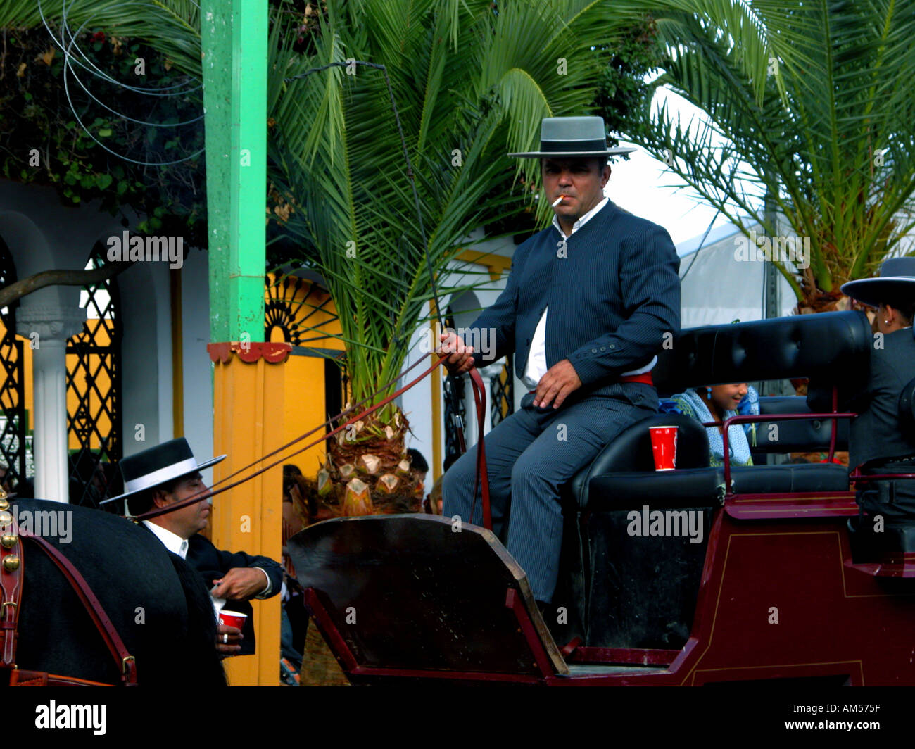 Carriage driver in traditional costume hi-res stock photography and ...