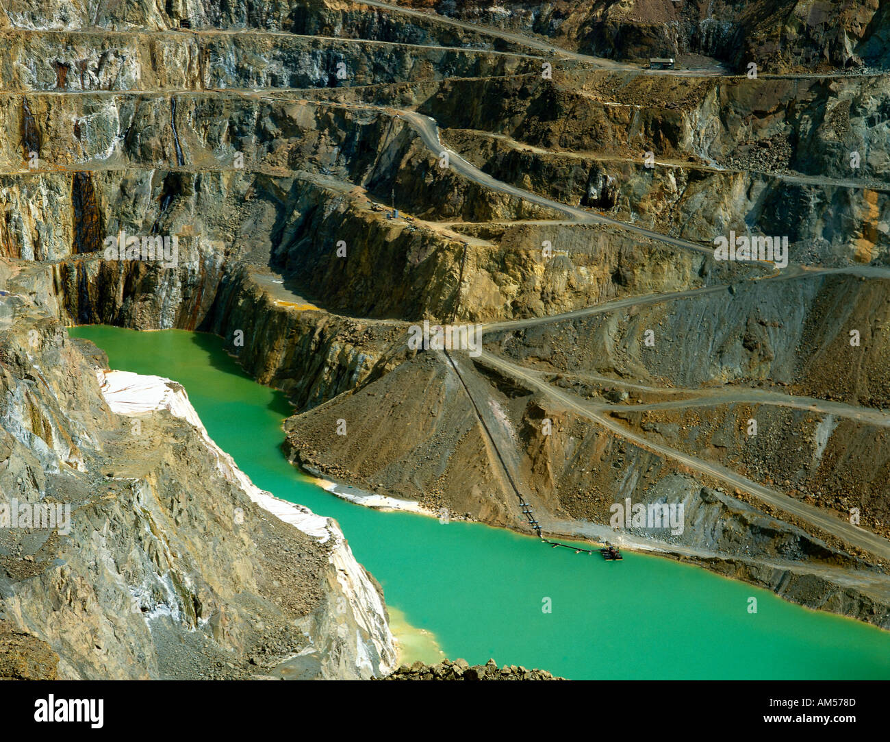 Copper Mine Mount Morgan Queensland Australia Stock Photo - Alamy