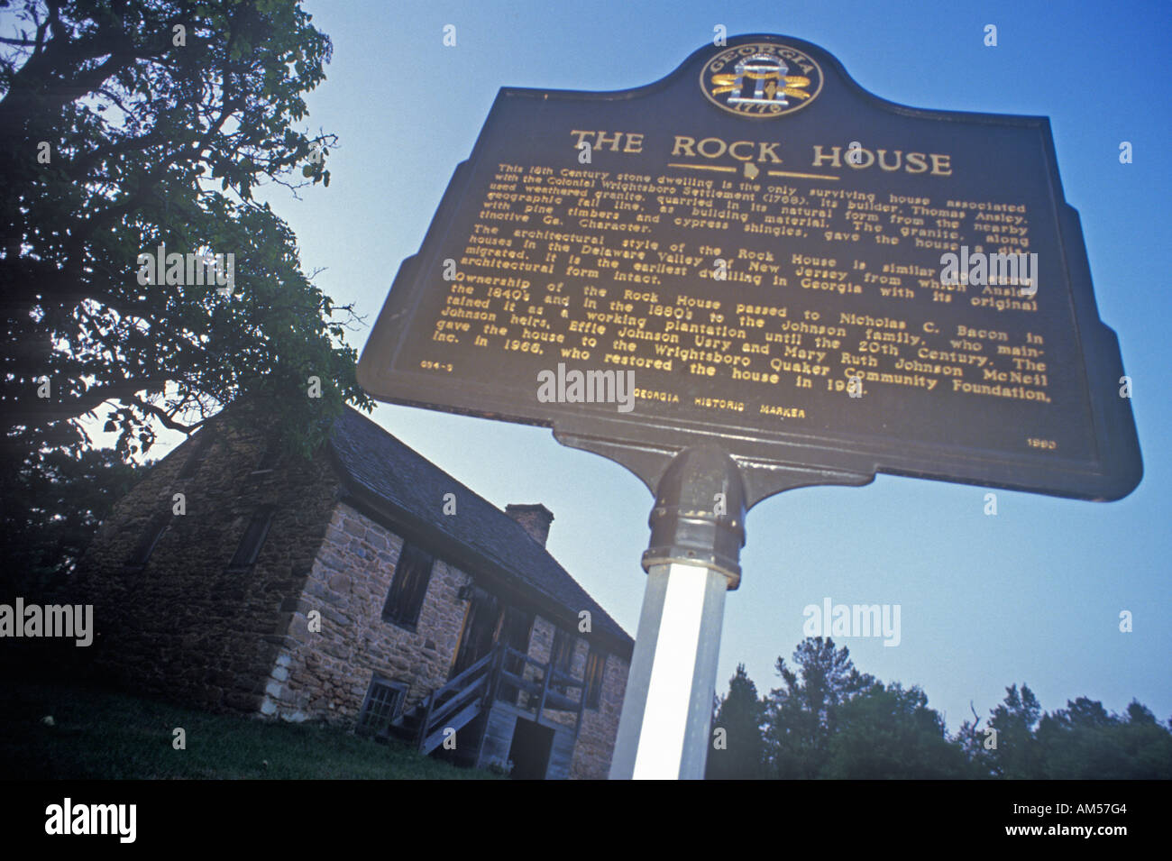 The Rock House the oldest stone residence in Georgia Thompson Georgia ...