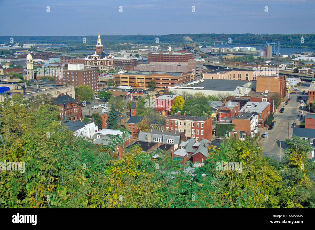 Dubuque city hi-res stock photography and images - Alamy