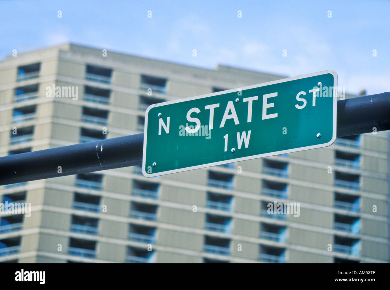 Chicago illinois st street hi-res stock photography and images - Alamy