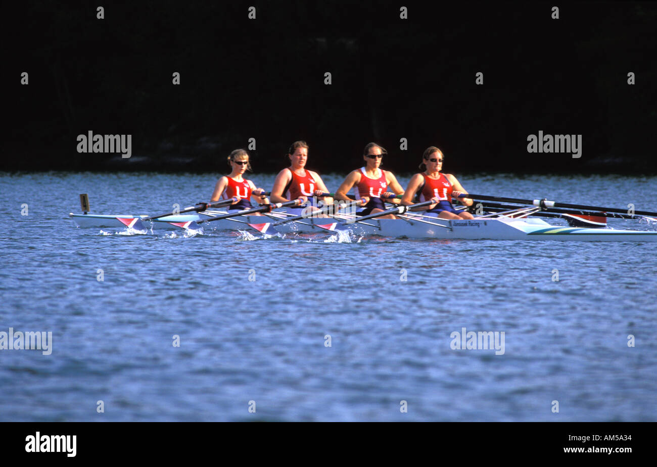 TEAMWORK COOPERATION STOCKHOLM ROWING CLUB Stock Photo - Alamy