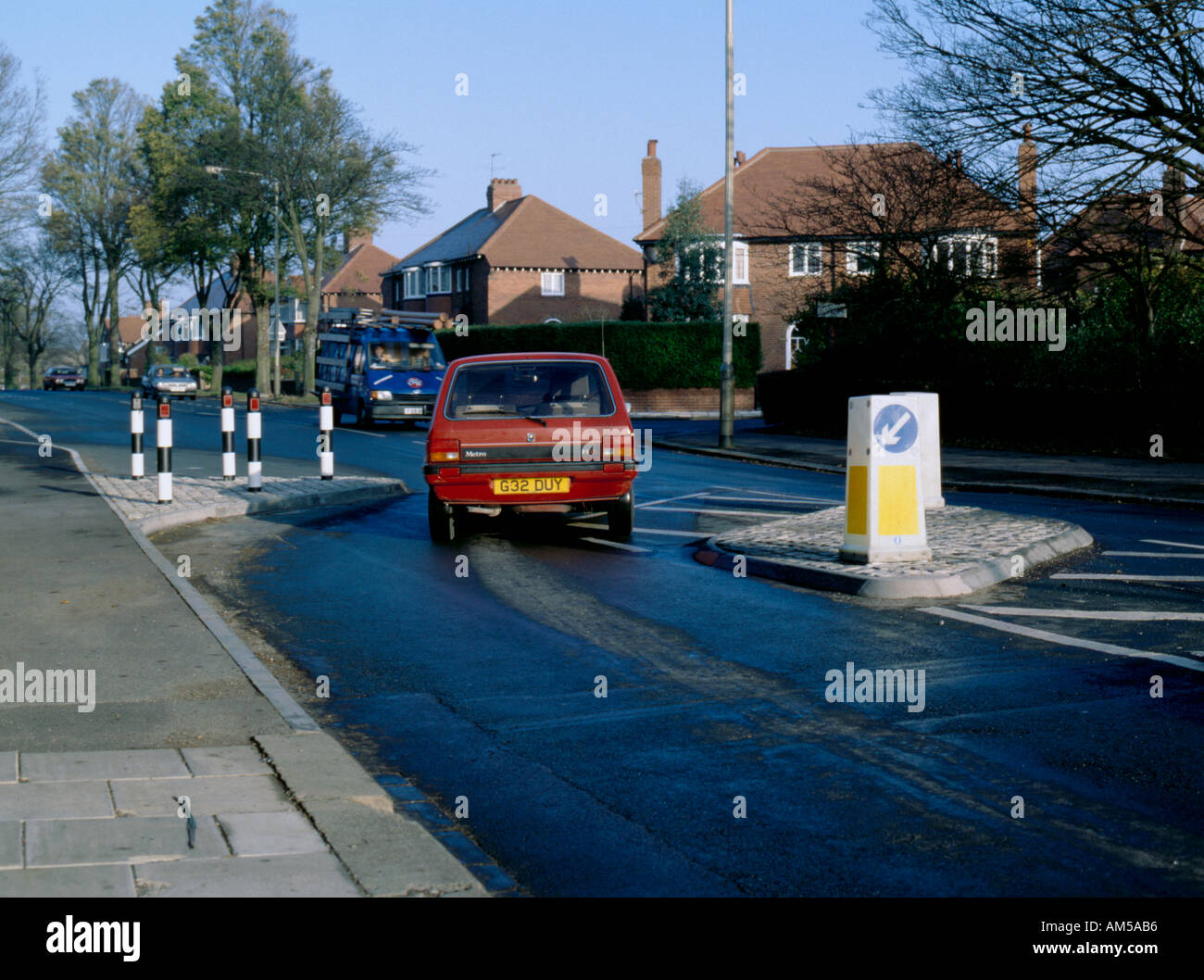 Traffic calming measures hi-res stock photography and images - Alamy