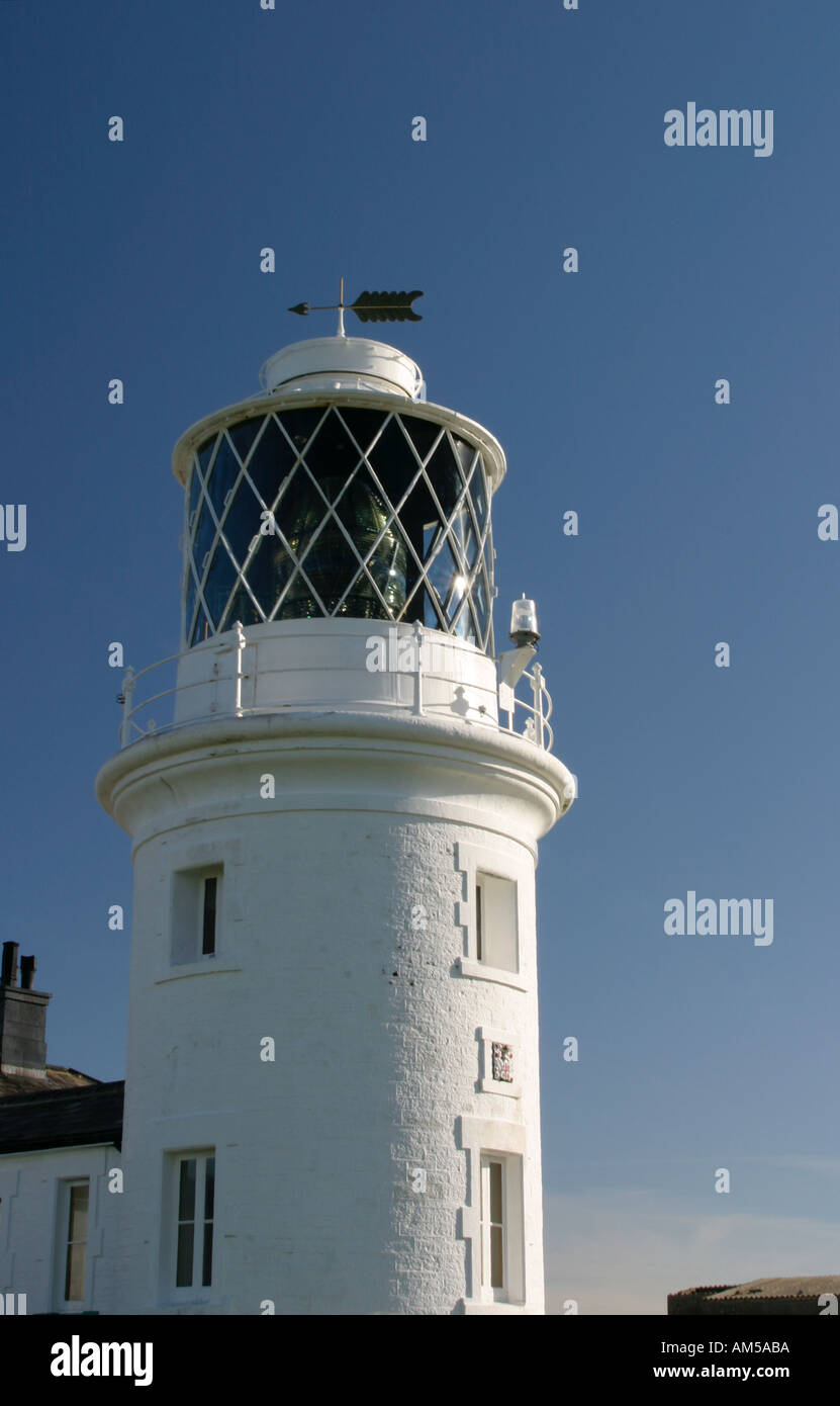 Lighthouse at St Bees, Cumbria Stock Photo - Alamy