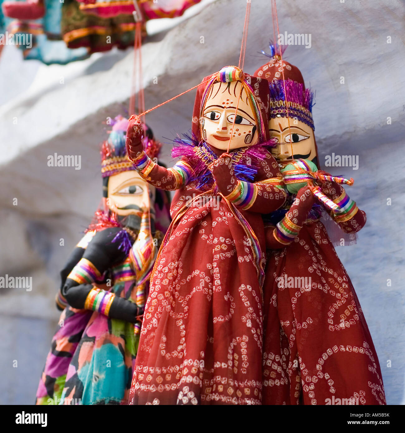 Rajasthan string puppets hi-res stock photography and images - Alamy