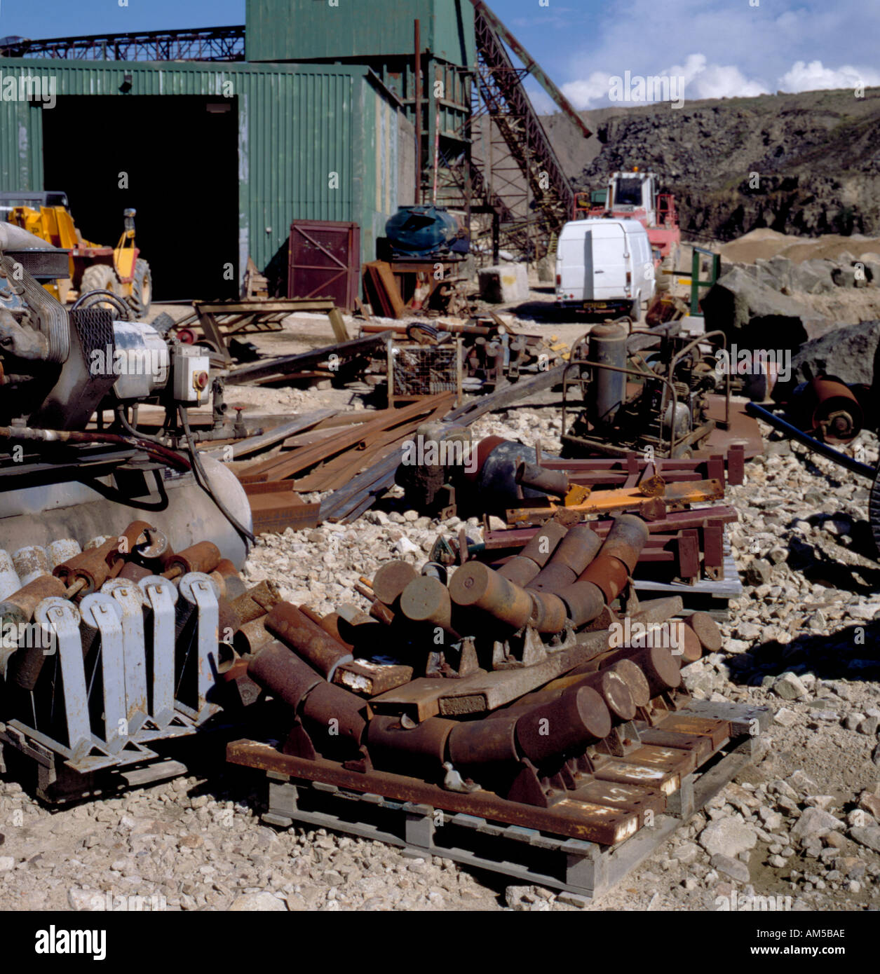 Old conveyor hi-res stock photography and images - Alamy