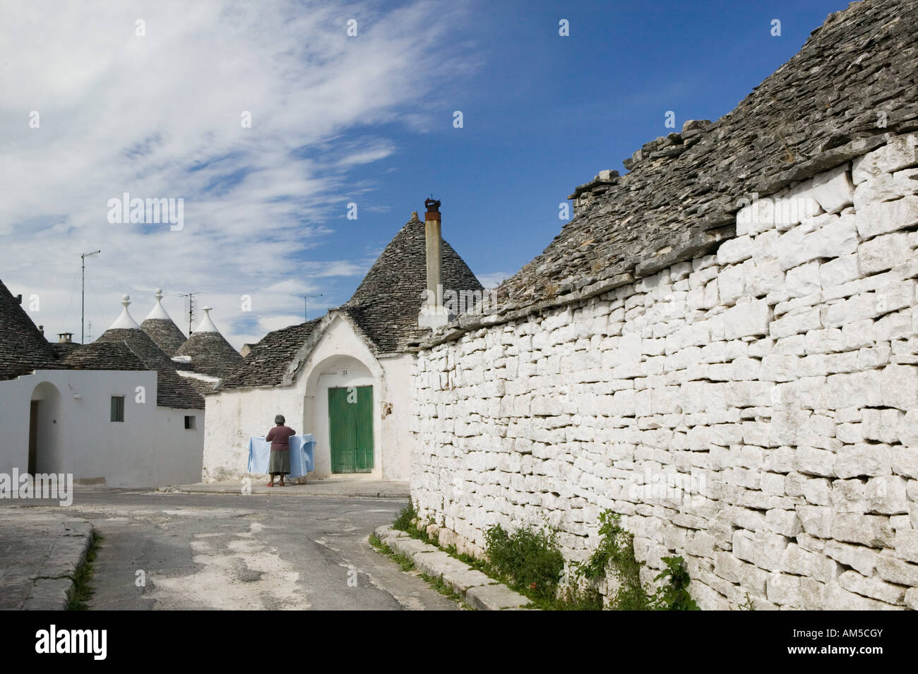 Italy, Puglia, Alberobello, Terra dei Trulli, Unesco World Heritage ...
