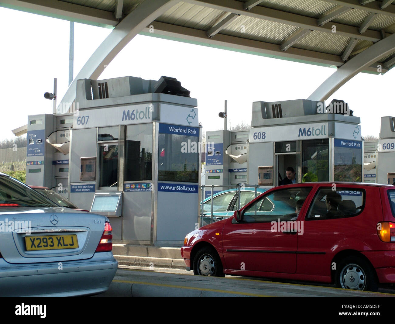 Motoring the m6 motorway highway road hi-res stock photography and ...