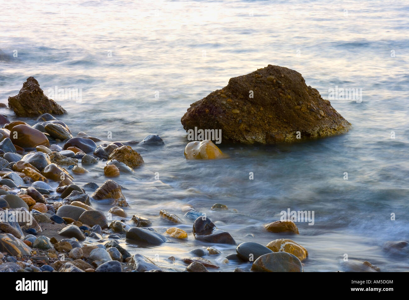 Rocks in the sea Stock Photo - Alamy