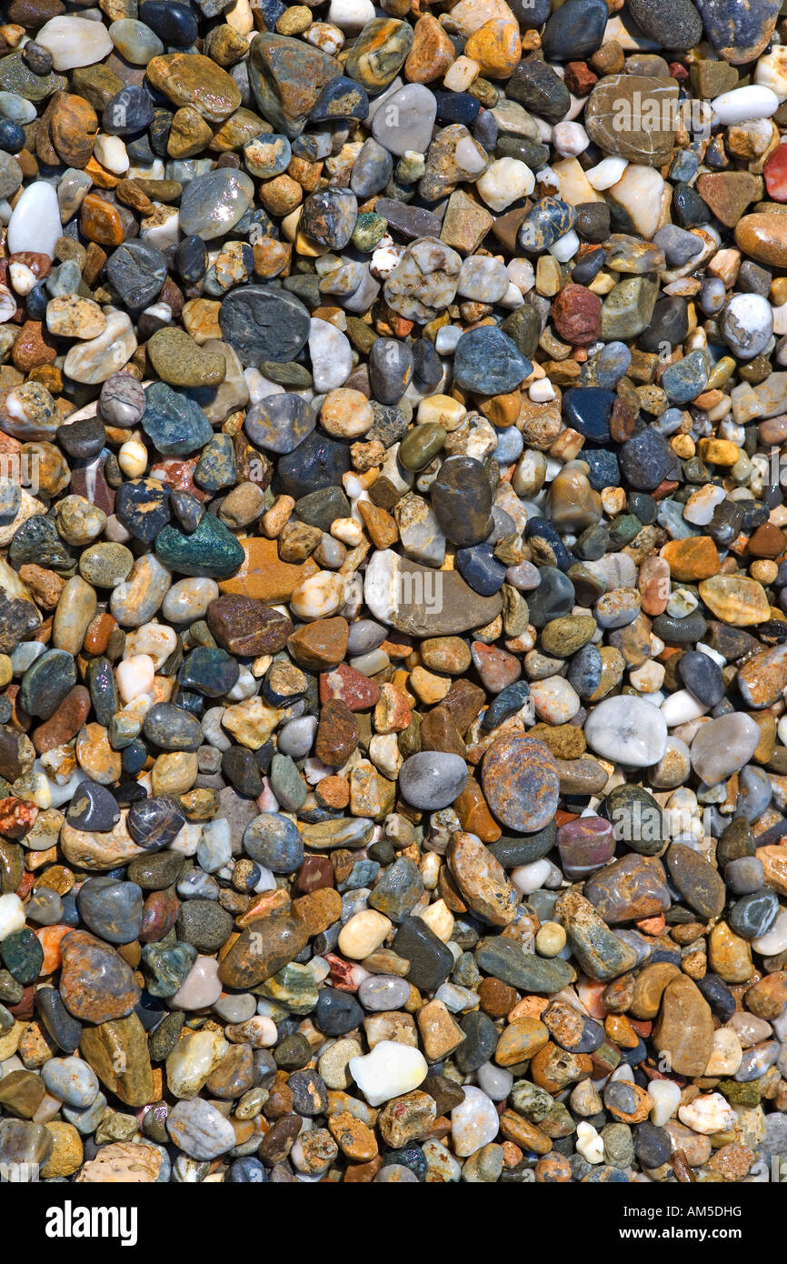 Wet pebble stones Stock Photo - Alamy