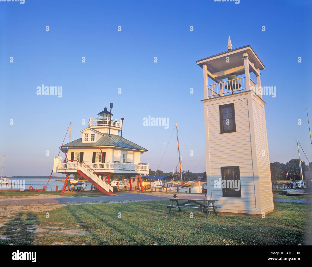 Lighthouse Chesapeake Bay Maryland Stock Photo - Alamy