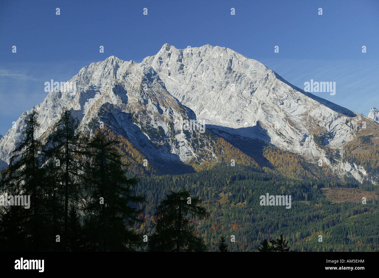 Watzmann mountain, Berchtesgaden, Upper Bavaria, Germany Stock Photo ...