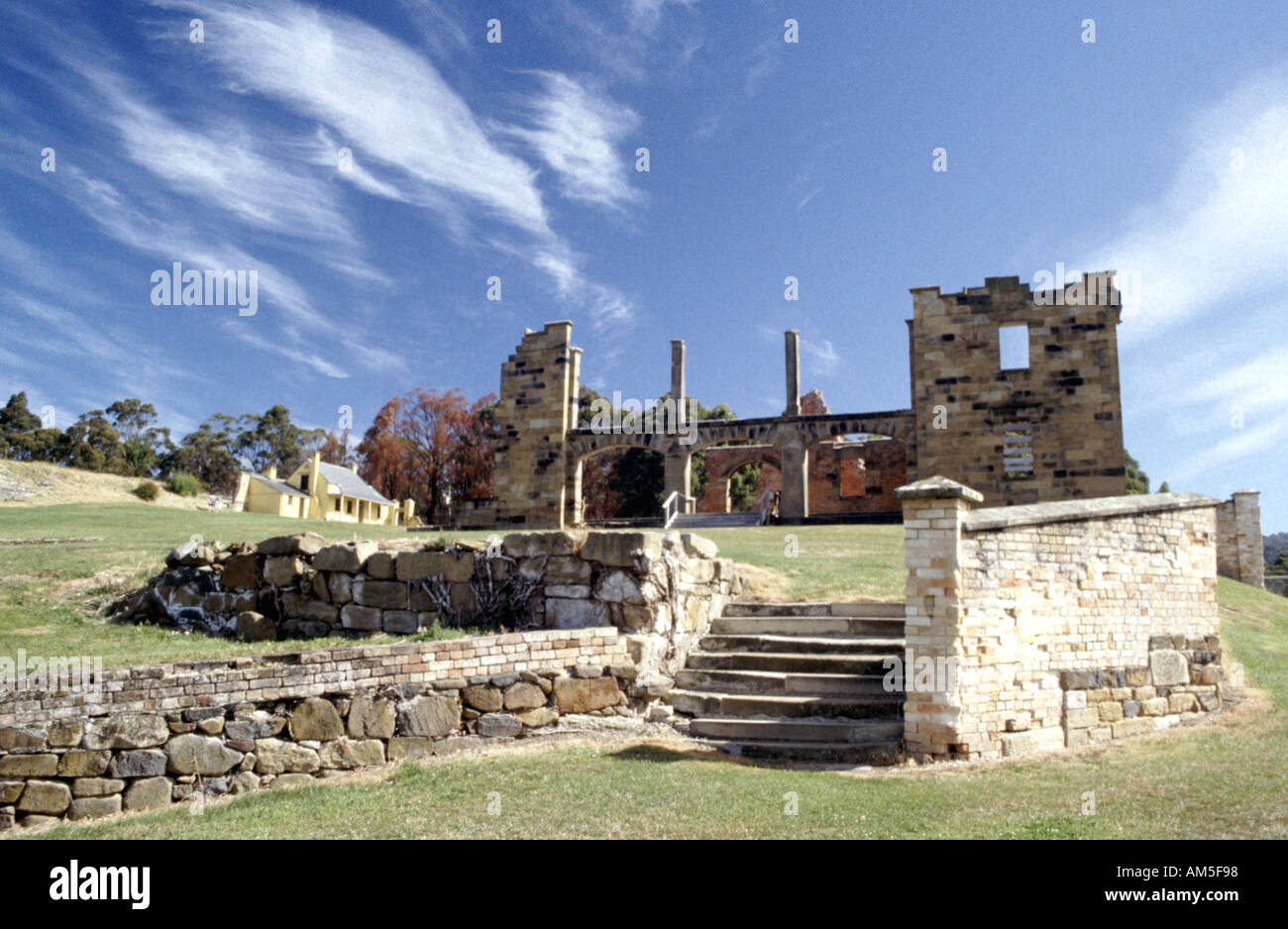 Ruins of the Hospital, Port Arthur Historic Site, Tasmania, Australia ...