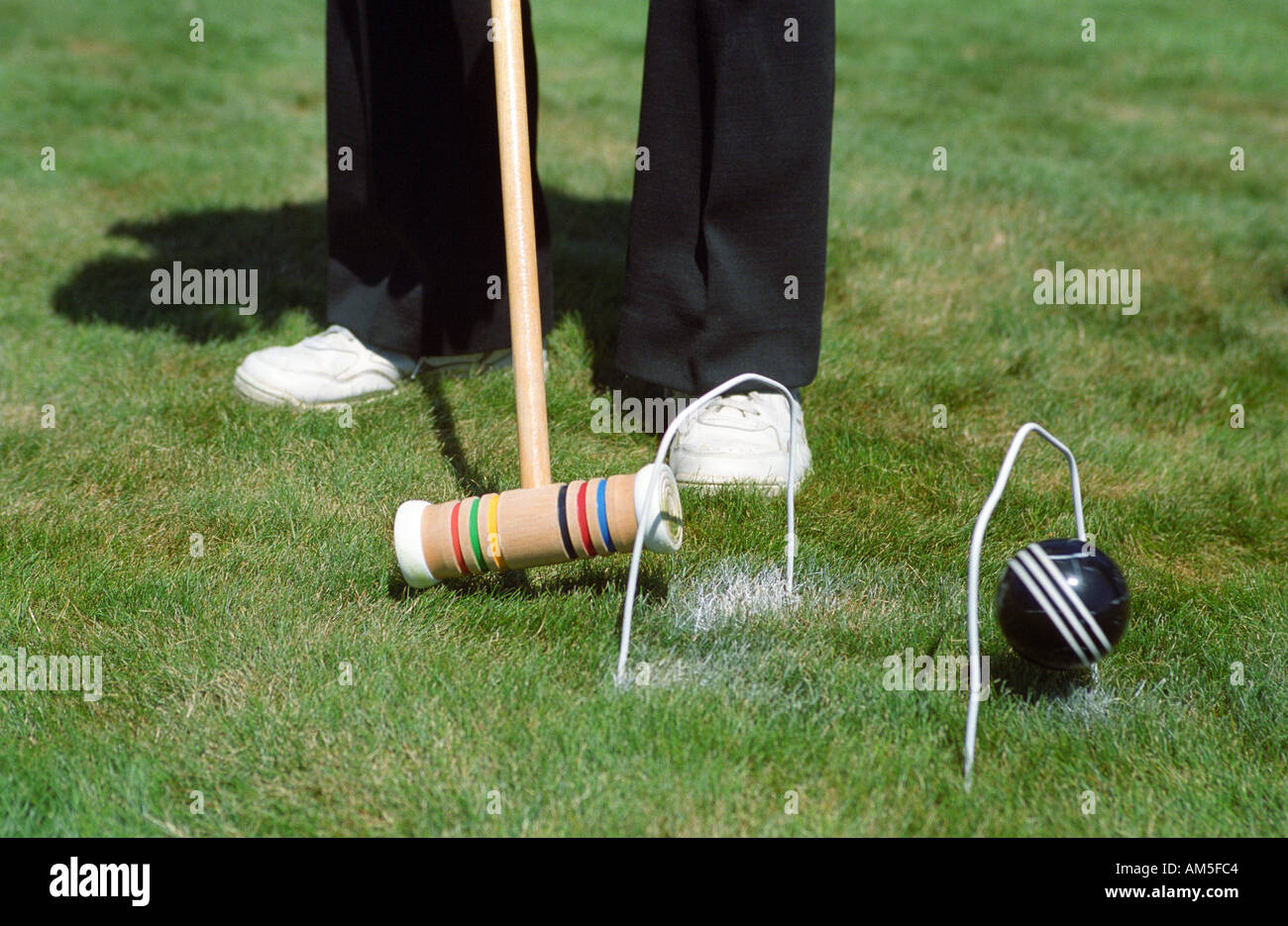 Croquet play hi-res stock photography and images - Alamy