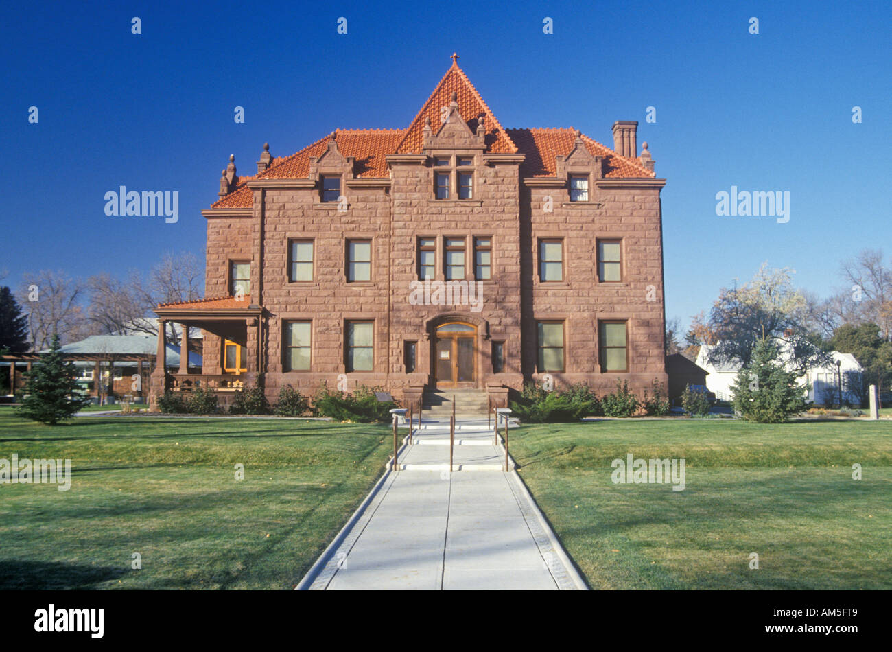 Historic Moss Mansion Billings MT Stock Photo - Alamy