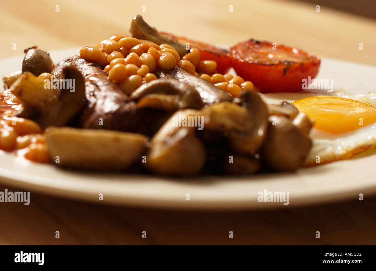 Full English Breakfast Stock Photo - Alamy