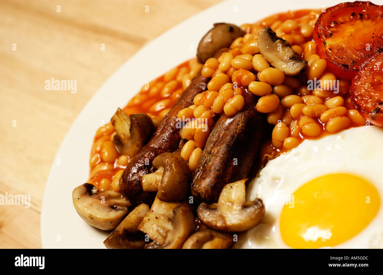 Full English Breakfast Stock Photo - Alamy