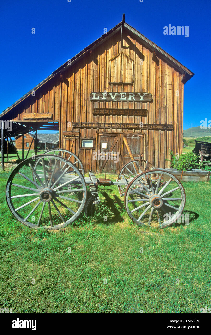 Livery old west town hi-res stock photography and images - Alamy