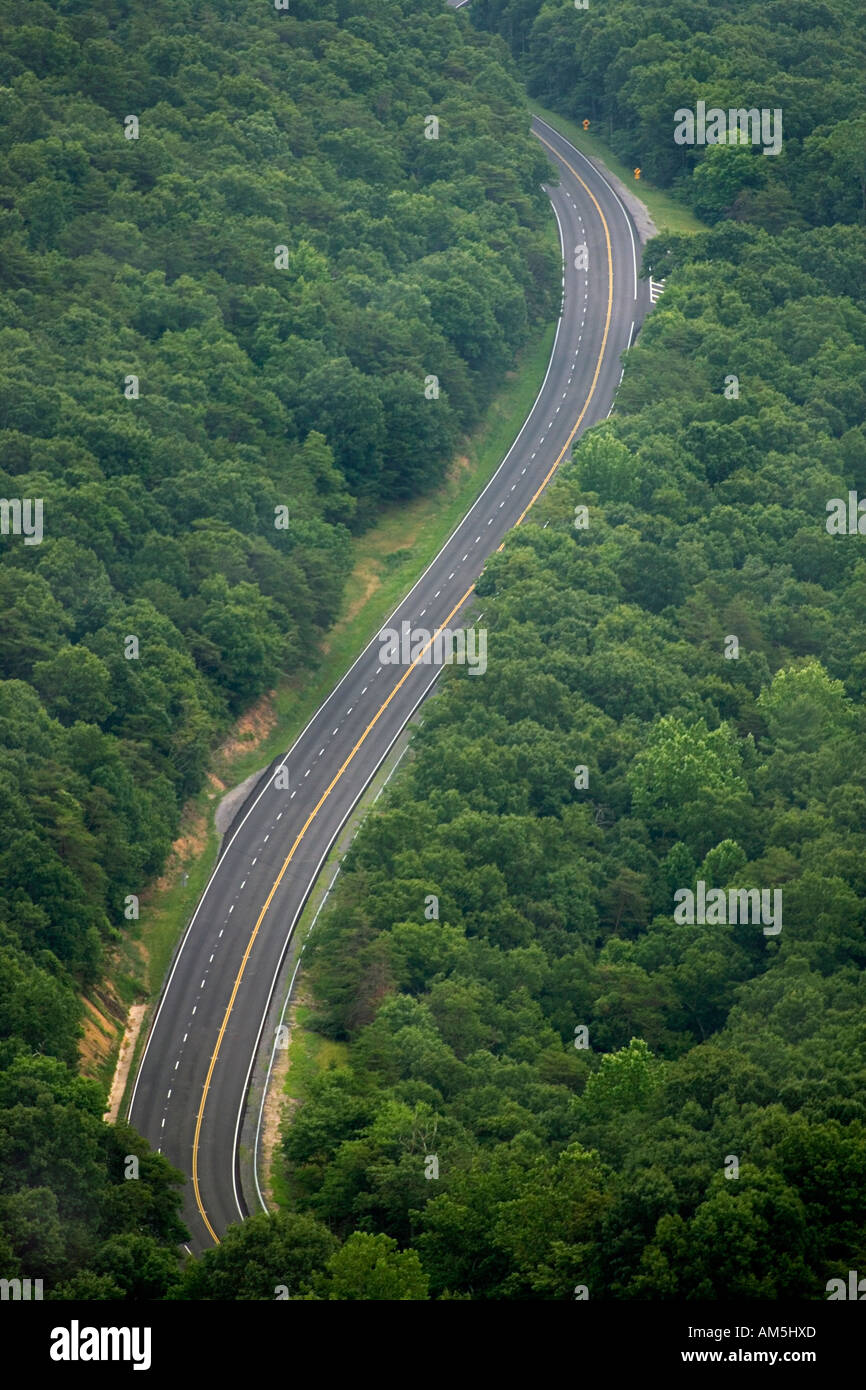 Winding road through appalachian mountains hi-res stock photography and ...