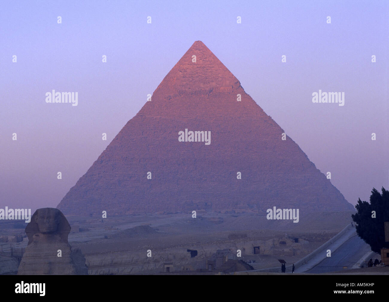Sunrise at the Great Pyramid of Giza, Egypt Stock Photo - Alamy