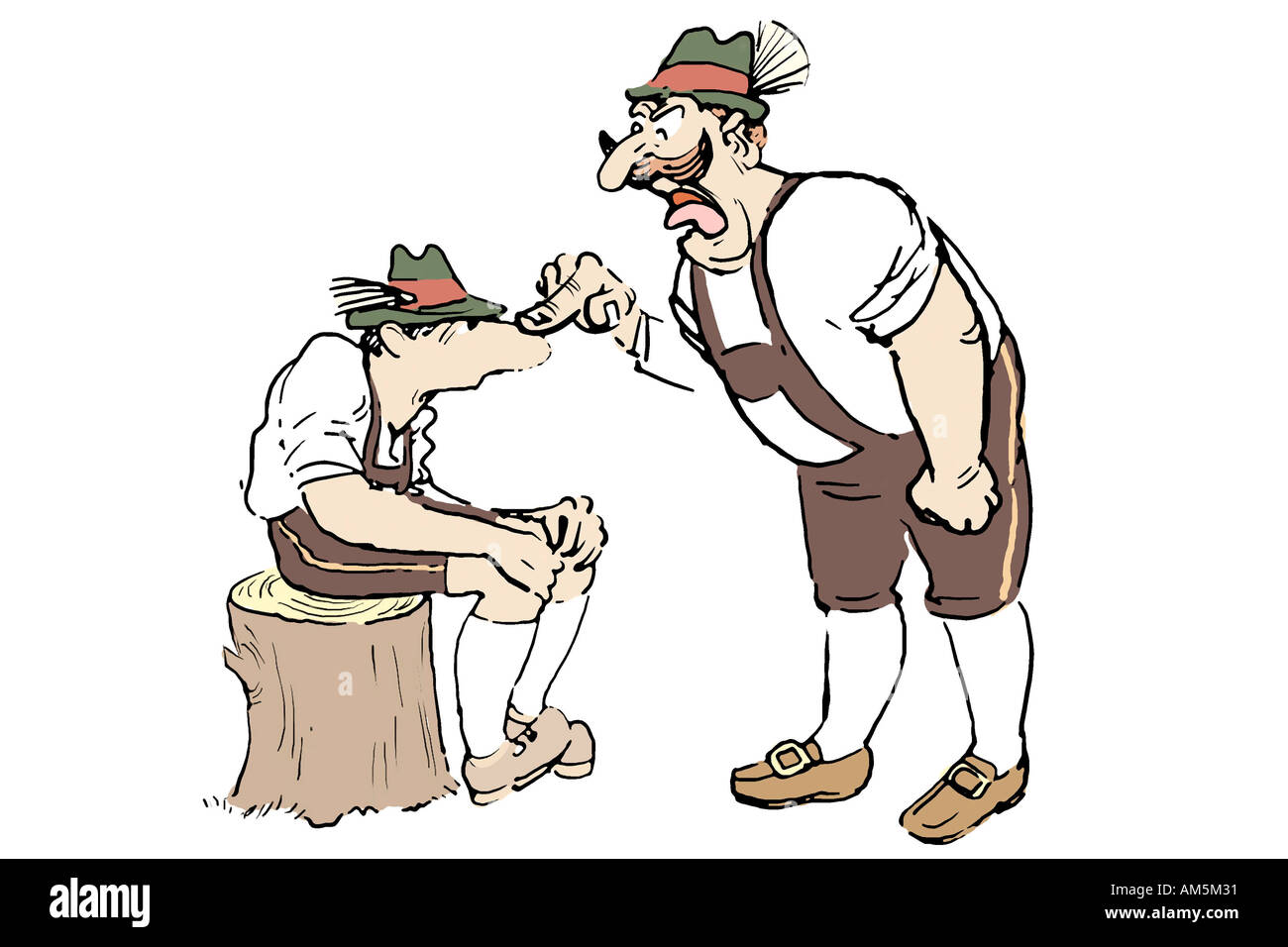 Streit cartoon hi-res stock photography and images - Alamy