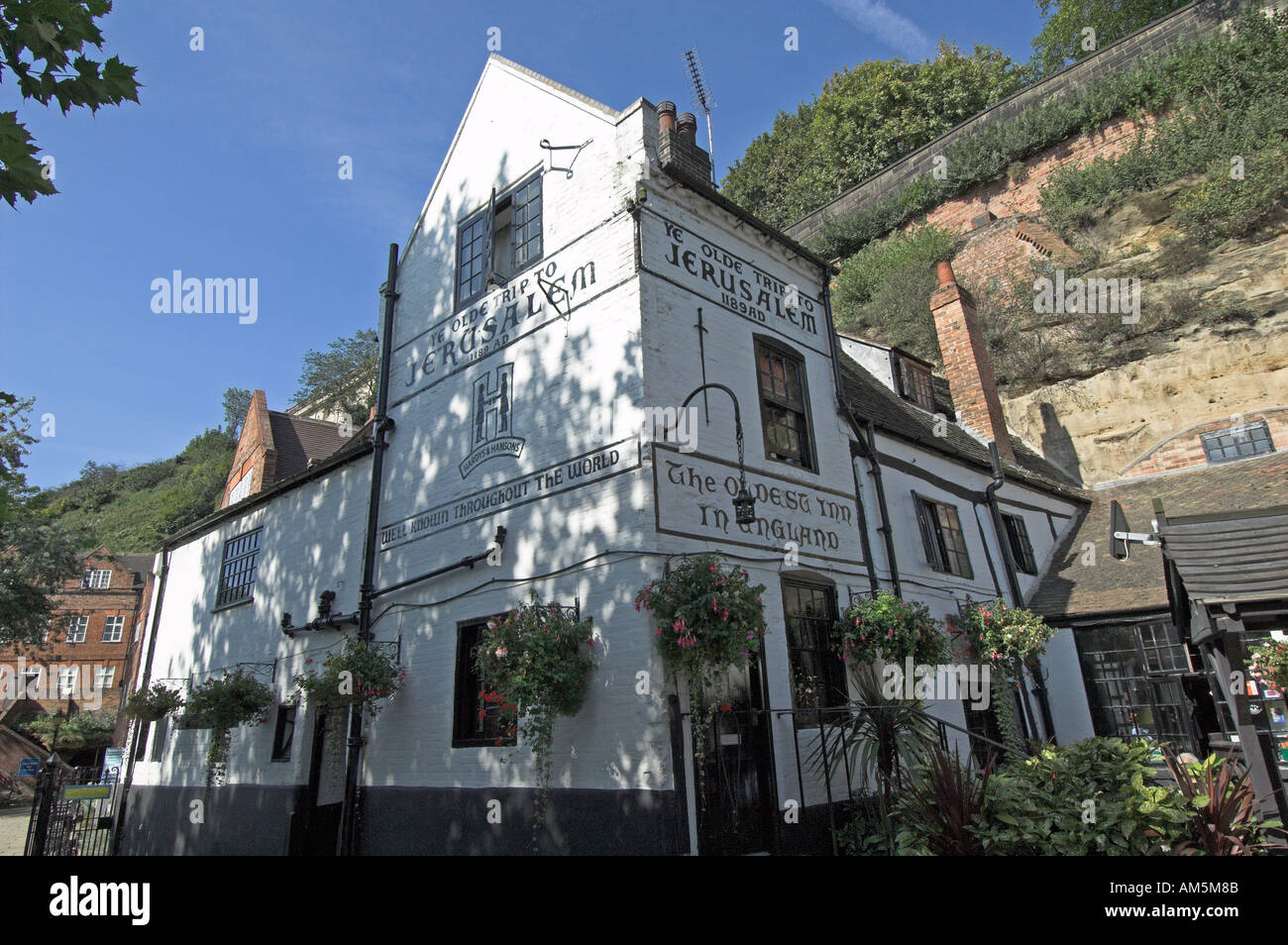 The Trip to Jerusalem Inn Nottingham Stock Photo - Alamy