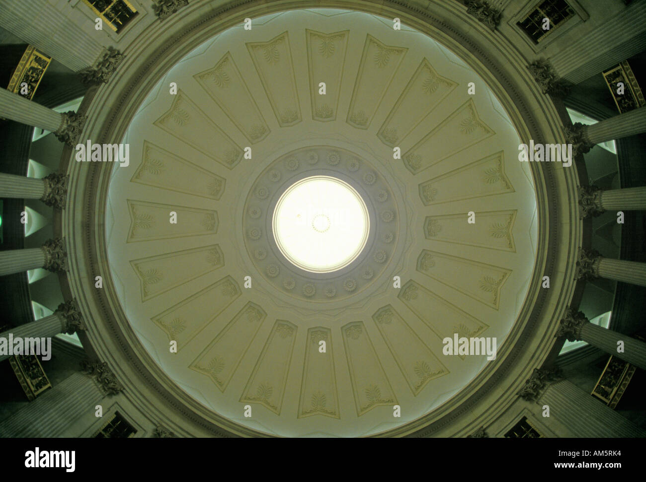 Interior ceiling of the Federal Hall New York NY Stock Photo - Alamy