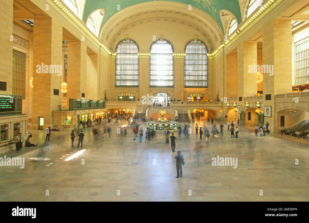 Interior of Central Station after renovation New York City NY Stock ...
