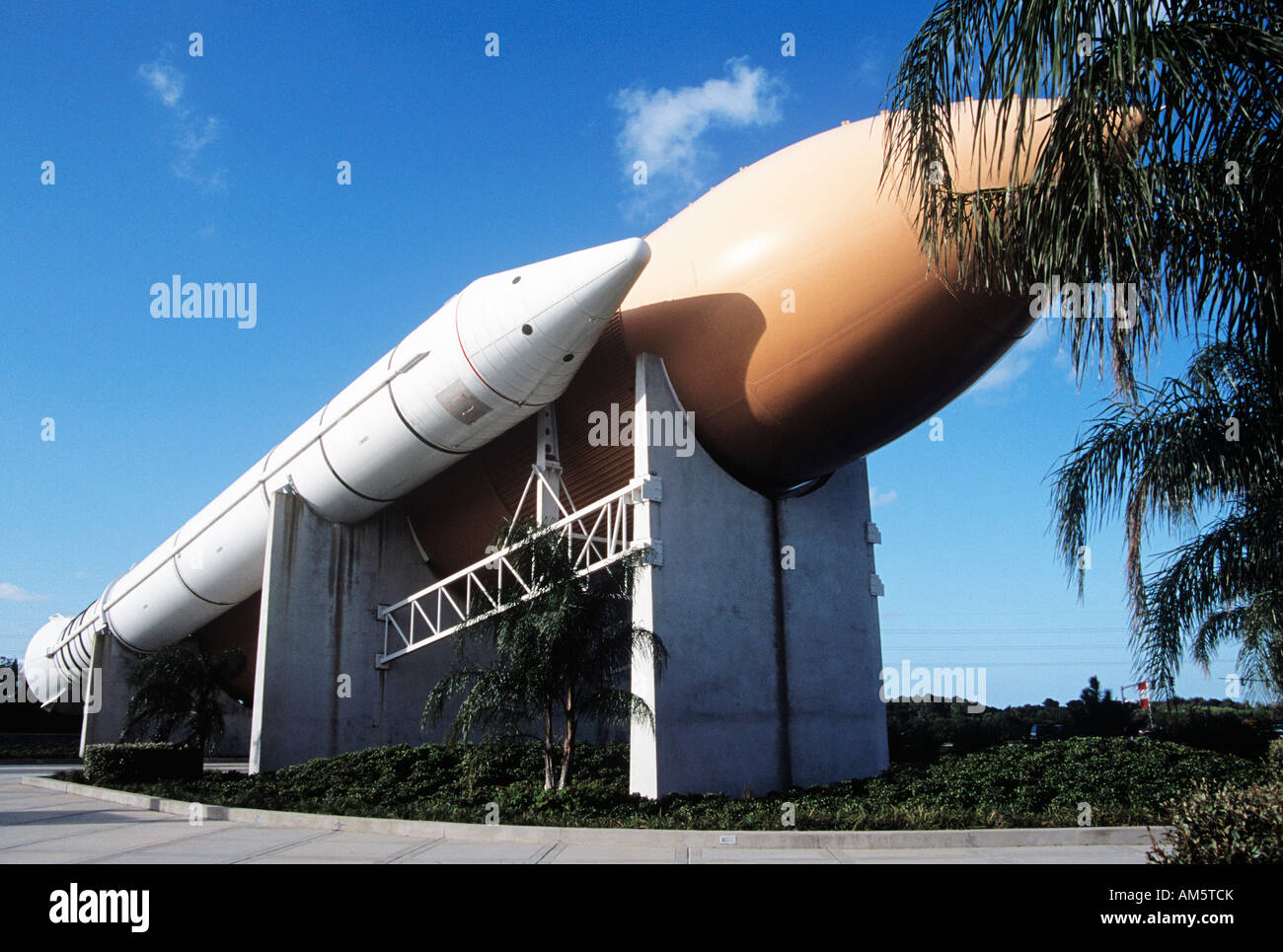 Space shuttle rockets, John F Kennedy Space Center, Merritt Island ...