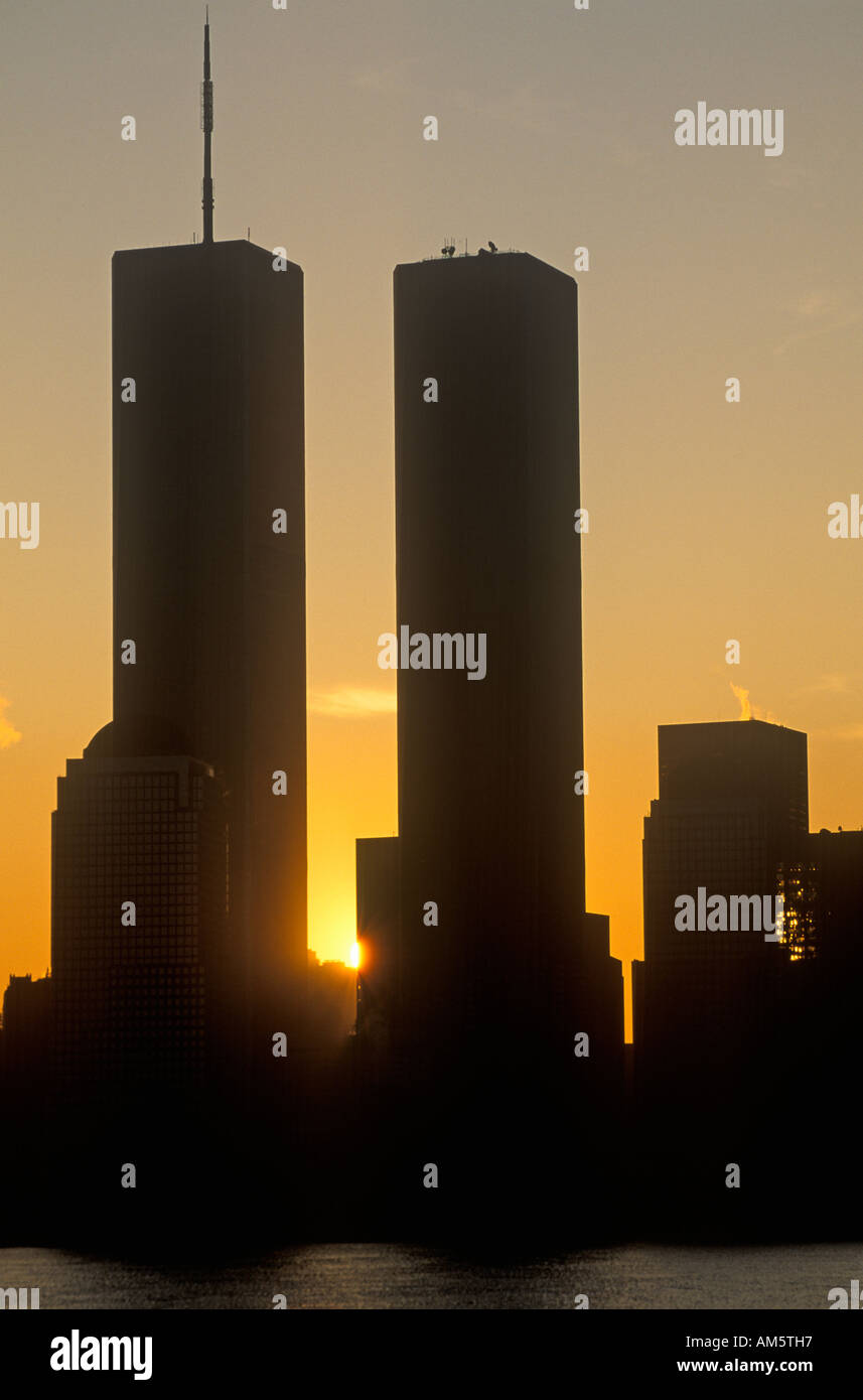 Twin Towers New York High Resolution Stock Photography and Images - Alamy
