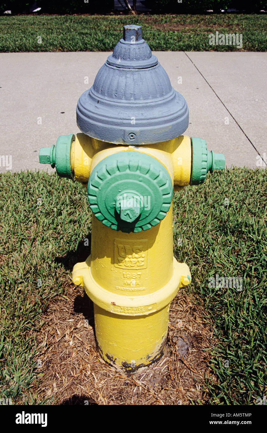 Fire hydrant, Florida, United States of America Stock Photo - Alamy