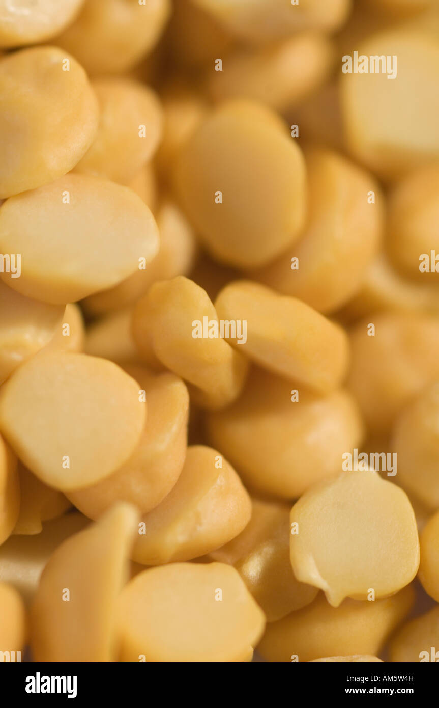 Close-up of Split Bengal grams Stock Photo - Alamy