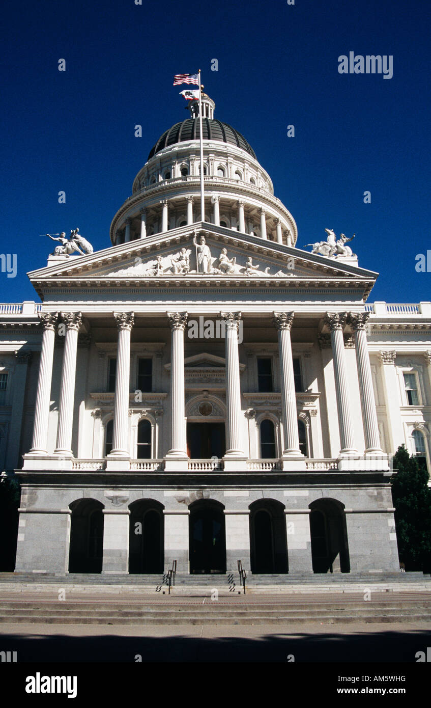 California State Capitol Building, Sacramento, California, USA Stock ...