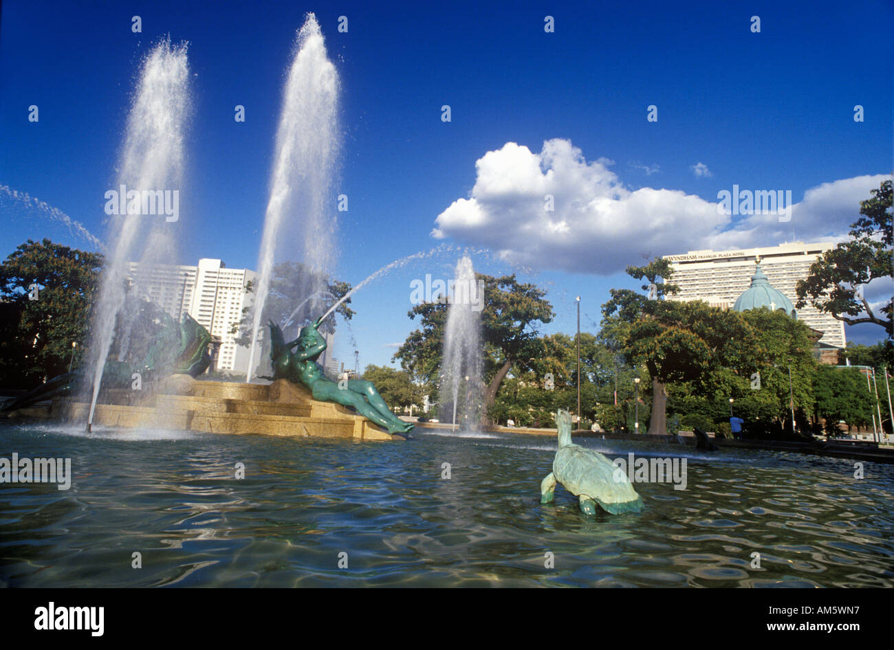 Logan Square Fountain in Philadelphia PA Stock Photo - Alamy