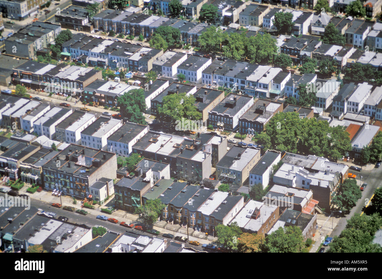 Aerial view of Queens NY Stock Photo - Alamy