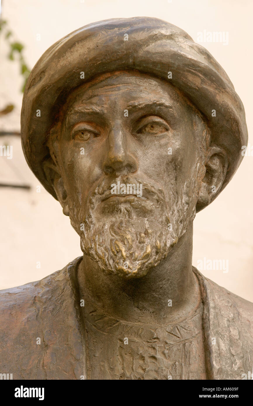 Cordoba Spain Statue of Jewish philosopher theologian physician ...