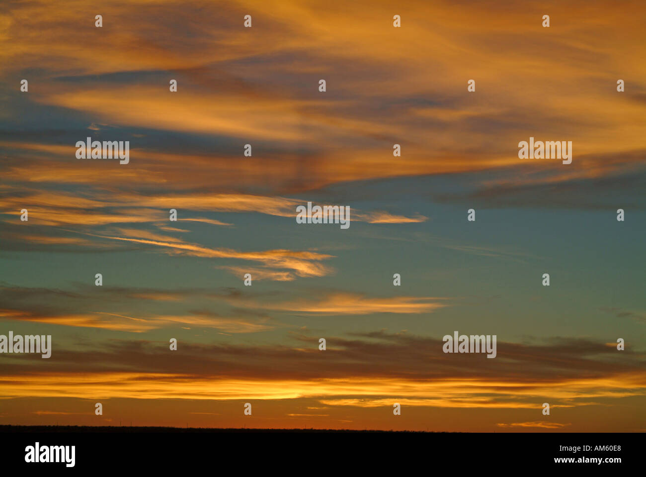 Texas sunset landscape hi-res stock photography and images - Alamy