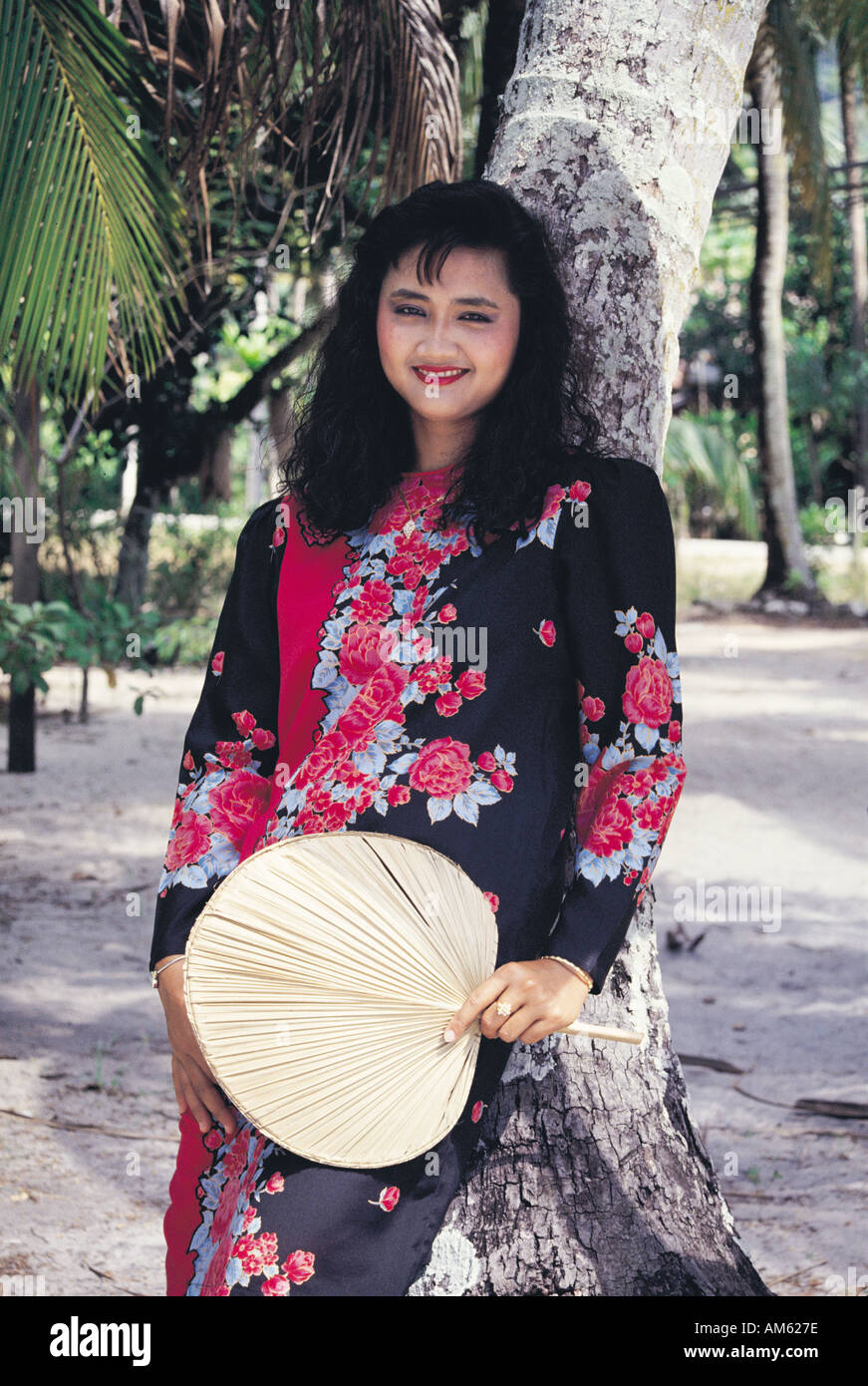 Lady With Fan High Resolution Stock Photography and Images - Alamy