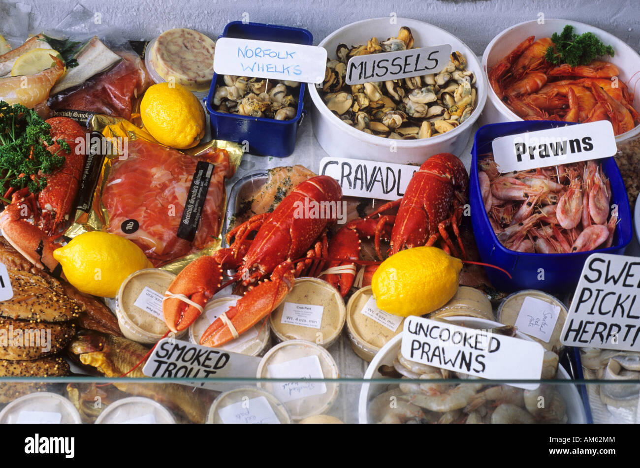 Sea Food Fish Shellfish Stock Photo - Alamy