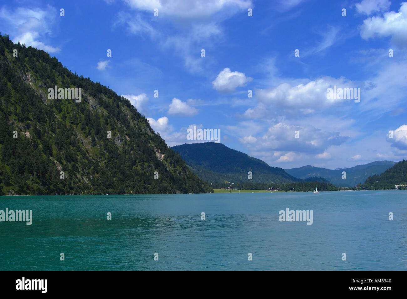 Lake Achen Achensee in Tirol Austria Stock Photo - Alamy