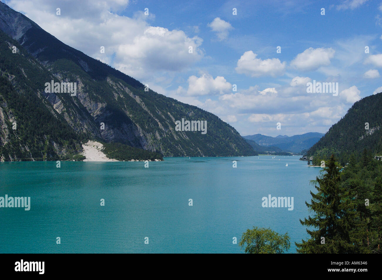 Lake Achen Achensee in Tirol Austria Stock Photo - Alamy