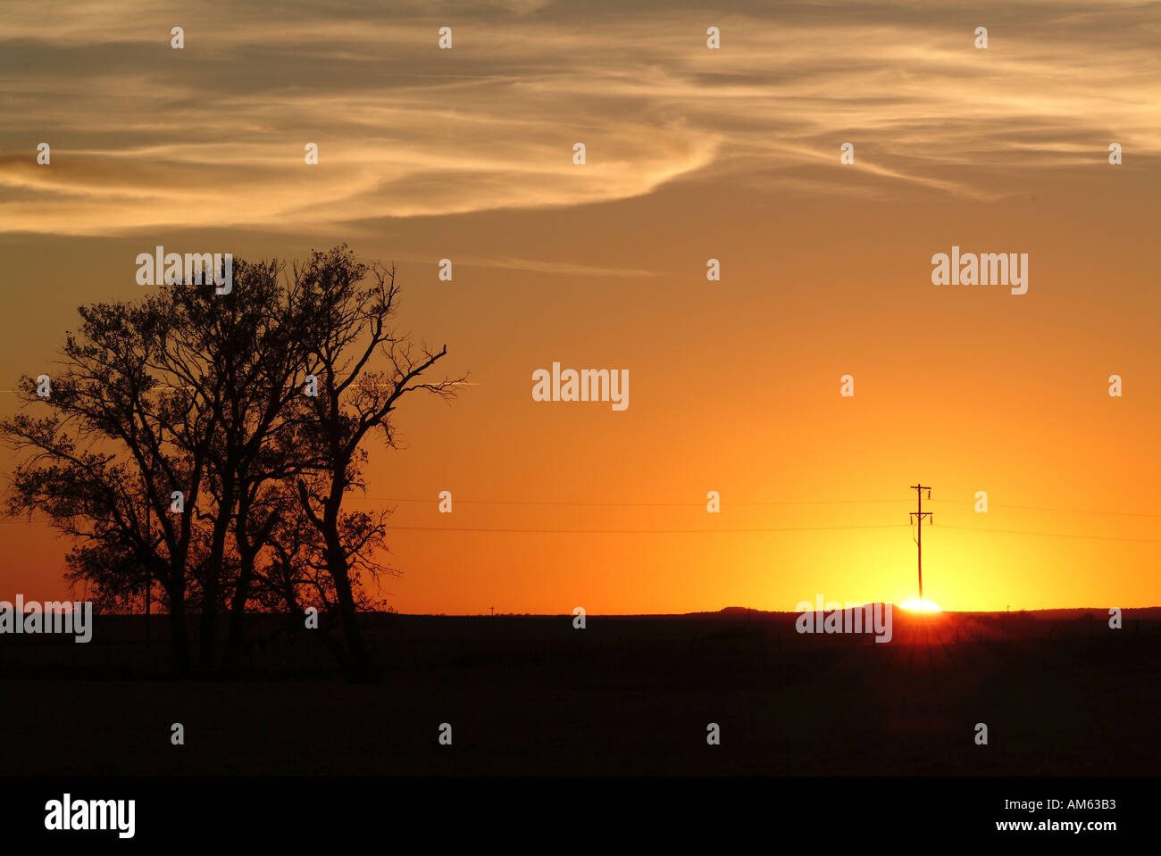 Texas panhandle sunset hi-res stock photography and images - Alamy