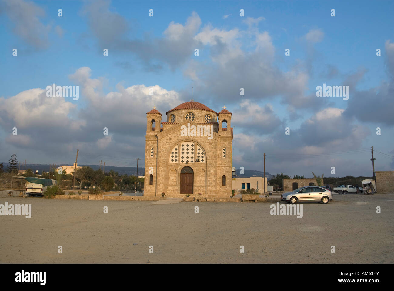 St George Bay Paphos Cyprus Stock Photo - Alamy